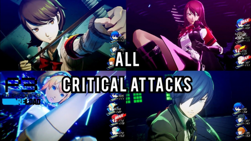 Create a Persona 3 Reload All Critical Attack Animations Tier List ...