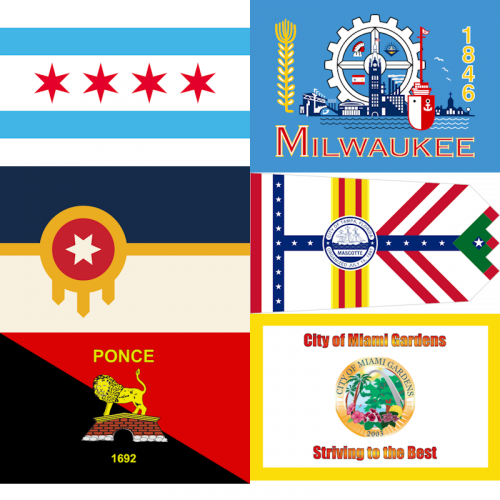US City Flags (>100,000 pop.) Tier List (Community Rankings) - TierMaker