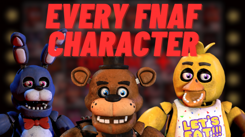 EVERY FNAF CHARACTER Tier List (Community Rankings) - TierMaker