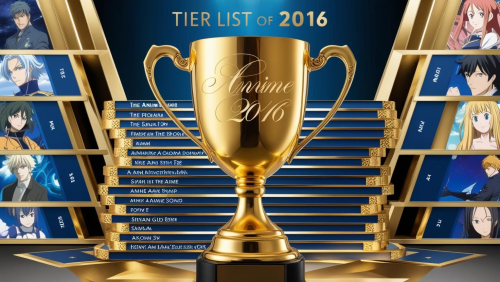 Create a 2016 ALL ANİME TİER LİST (Winter,Spring,Summer,Fall) Tier List - TierMaker