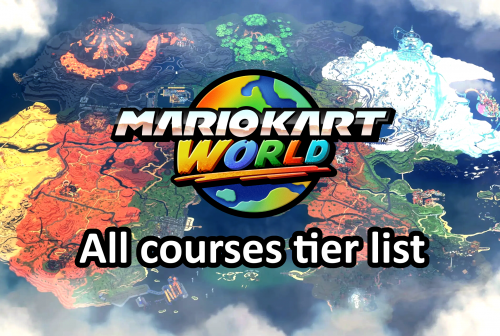 Create a Mario Kart World Courses Tier List - TierMaker