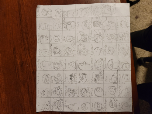 Create a Super Chaos Klash characters Tier List - TierMaker