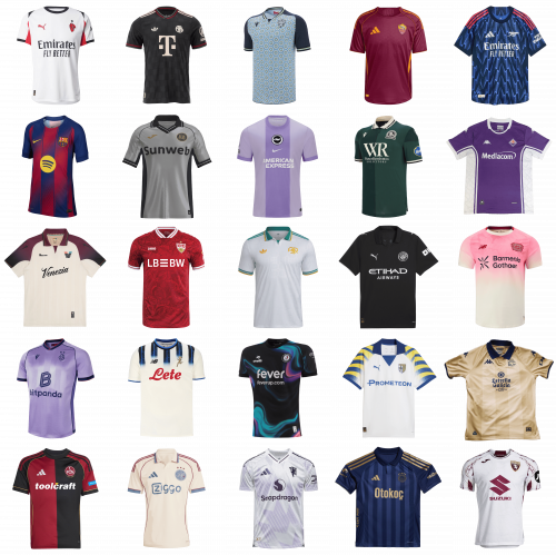 Create a International Football Clubs Kit Ranking 25/26 Tier List ...