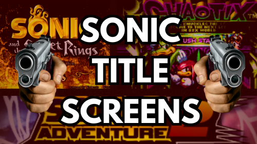 Create a Sonic Title Screens Tier List - TierMaker