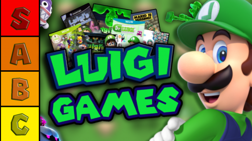 Create a All Luigi Games Tier List - TierMaker