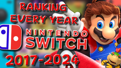 Create a Nintendo Switch Years (2017-2024) Tier List - TierMaker