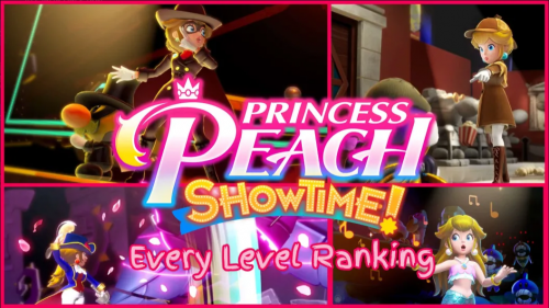 Create a Princess Peach Showtime Levels + Bosses Tier List - TierMaker