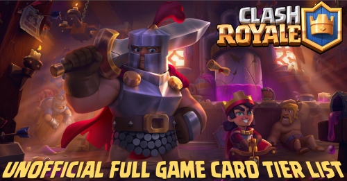 Create a All Clash Royale Cards 2024! Best template for ranking Tier ...