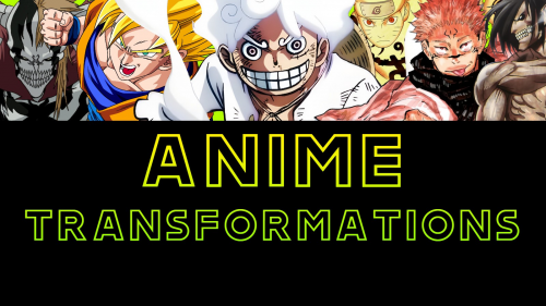 Create a Anime Transformations Tier List - TierMaker