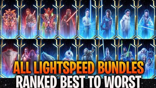 Create a Star Wars Galaxy Of Heroes Lightspeed Bundles Tierlist Tier ...