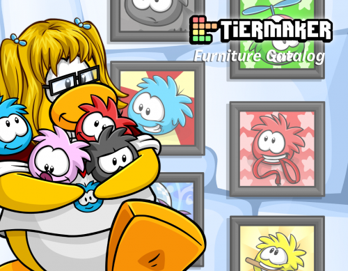 Create a Club Penguin - Puffle Party/Puffle Wilds Furniture Catalog ...