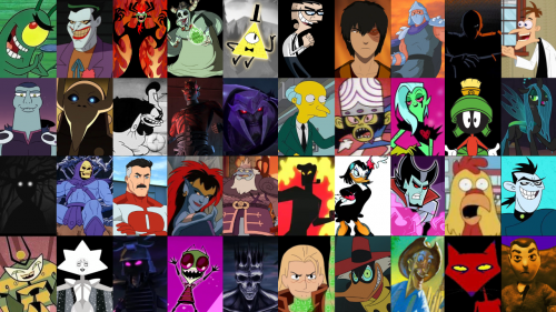 Create a Ultimate Cartoon Villain (1,100+ Entries) Tier List - TierMaker