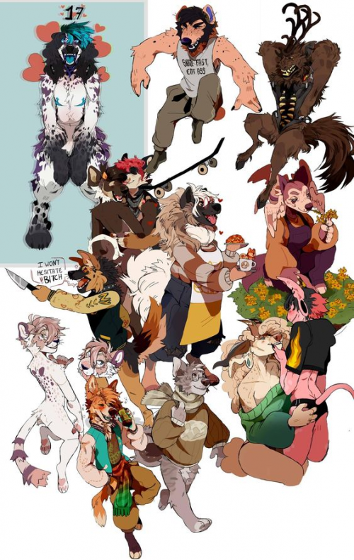 Create a Types of Anthros/Furries Tier List - TierMaker