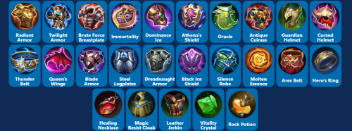 Create a Mobile Legends - All Items (2025 Update) Tier List - TierMaker