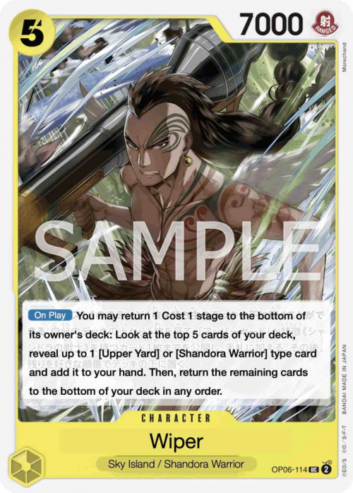 Create a OP-06 Yellow Tier List - TierMaker