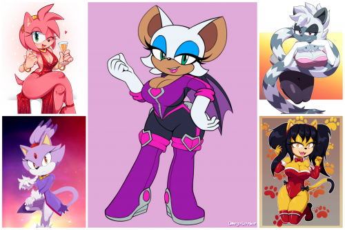 Create a Smash & Pass - Female Sonic Characters Tier List - TierMaker