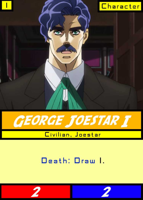 Create a JoJo TCG - 1 Requirement Characters Tier List - TierMaker