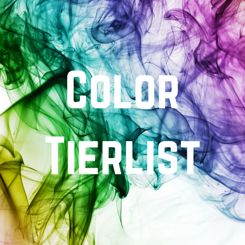 Create a The Color Tierlist Tier List - TierMaker