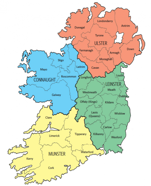 Create a Irish Provinces Tier List - TierMaker