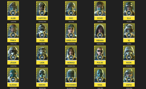 Rainbow Six Extraction (20 Operators with Name) Tier List (Community ...