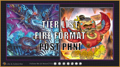Create a Yu-Gi-Oh! Meta 2024 Fire Format Tier List - TierMaker