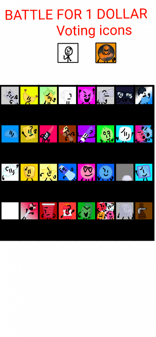 Create a BATTLE FOR 1 DOLLAR TEIRLIST! Tier List - TierMaker