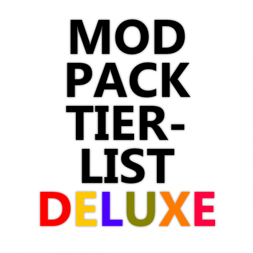 Modpack Tier-List DELUXE Tier List (Community Rankings) - TierMaker