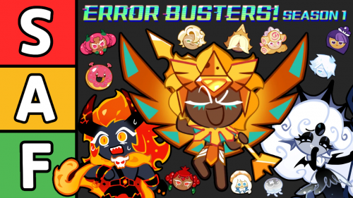 Create a Error Busters Season 1: Black Forest Update Tier List - TierMaker