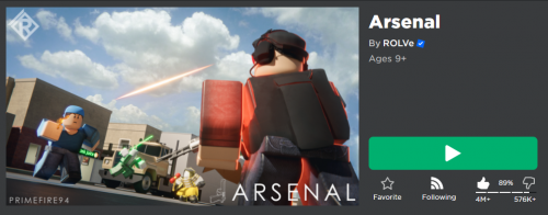 Create A Arsenal Roblox Gamemode Tierlist Tier List Tiermaker 8749