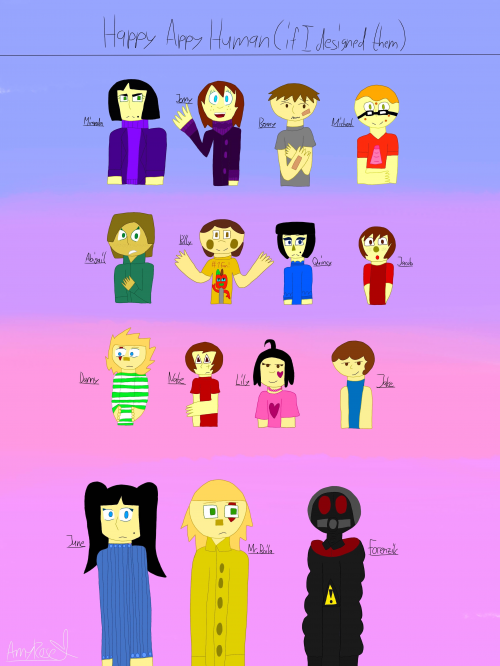 Create a Happy Appy characters ranking Tier List - TierMaker