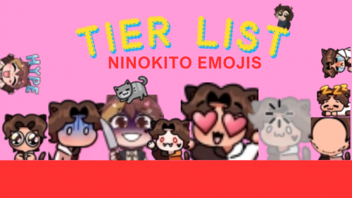 Create a Nino Kito emoji's Tier List - TierMaker