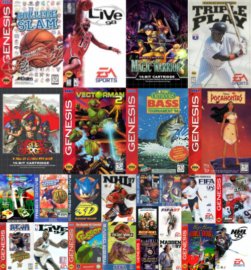 Top Sega Genesis/Mega Drive Games: 1996-1998 Tier List (Community ...