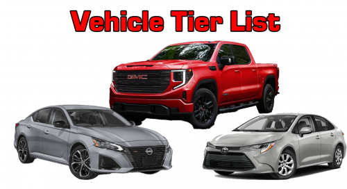Create a Vehicle Tier List - TierMaker