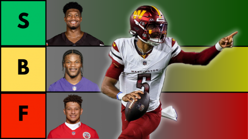 Create a NFL Starting QBs 2024 season Tier List - TierMaker