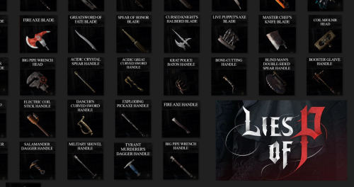 Create a Lies of P Combo Weapons Tier List - TierMaker