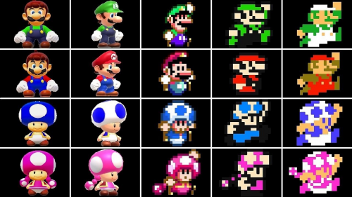 Create a Super Mario Maker 2 Playable Characters in Every Game Style ...