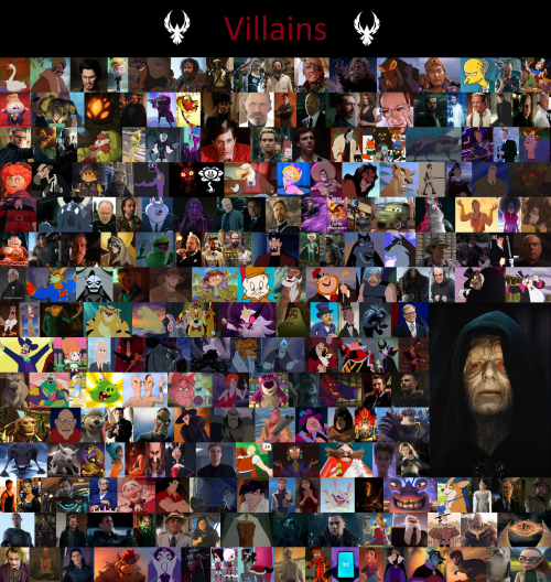Create a Fictional Villains of all Media Tier List - TierMaker