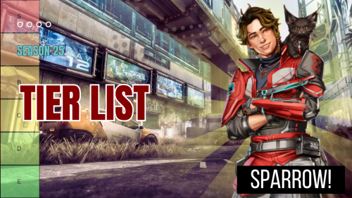 Create a Apex Legends Season 25 Character TierList (Sparrow) Tier List ...