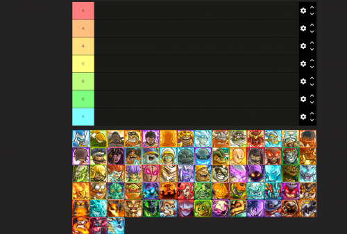Create a Kingdom Rush Series - All Heroes Tier List - TierMaker