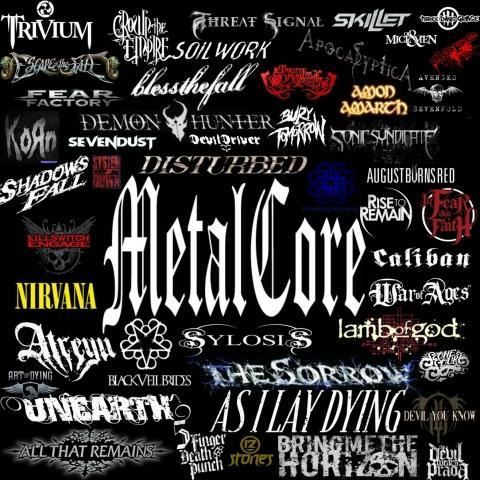 Create a Metalcore Bands Tier List - TierMaker