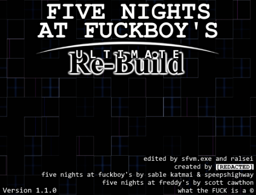 Create a FNaFb Ultimate Re-Build Tier List - TierMaker