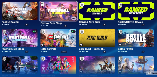 Create A Epic Games Made Fortnite Modes Tier List Tiermaker 4150