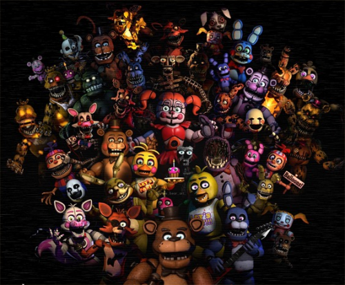 Create a FNAF FNAF 1-FNAF 4 Tier List - TierMaker