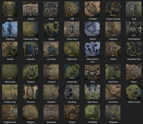Create a World of Tanks Maps Tier List - TierMaker