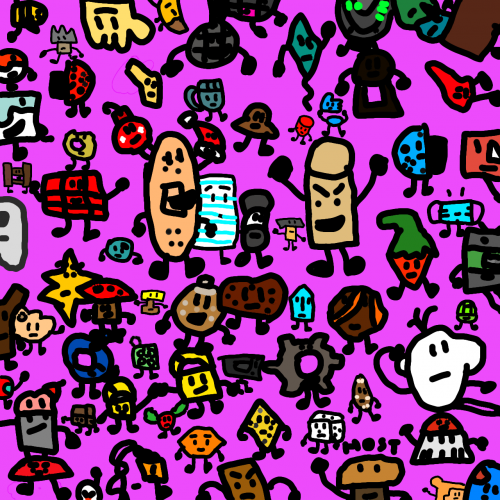 Create a Bfdi characters that I made Tier List - TierMaker