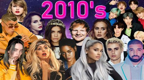 Create a 2000s-2010s Music Popular Music Artists Tier List - TierMaker