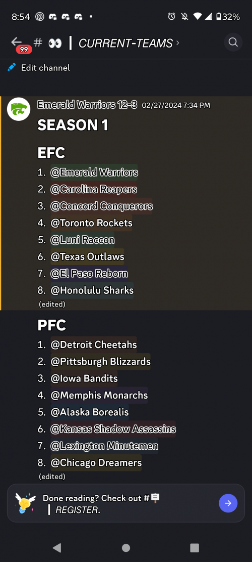 ErBl season 1 teams Tier List (Community Rankings) - TierMaker