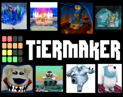 Create a Snow/Winter Bosses Tier List - TierMaker