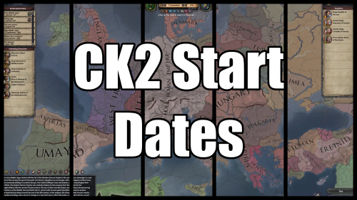 Create a Crusader Kings 2 Start Dates Tier List - TierMaker