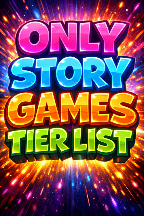 Create a Only Story driven games 2026 Tier List - TierMaker
